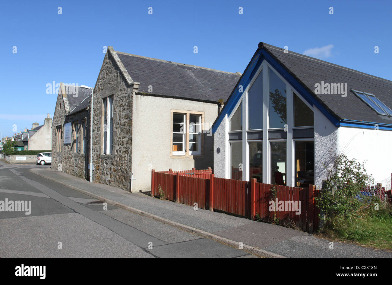 Findhorn village hi-res stock photography and images - Alamy