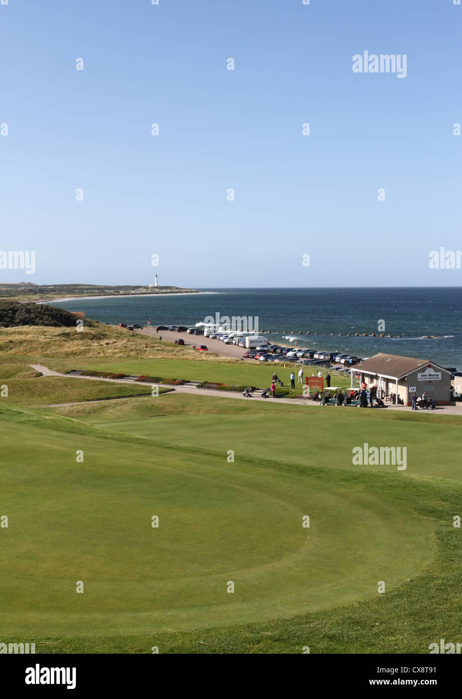 Moray golf course lossiemouth hi-res stock photography and images - Alamy