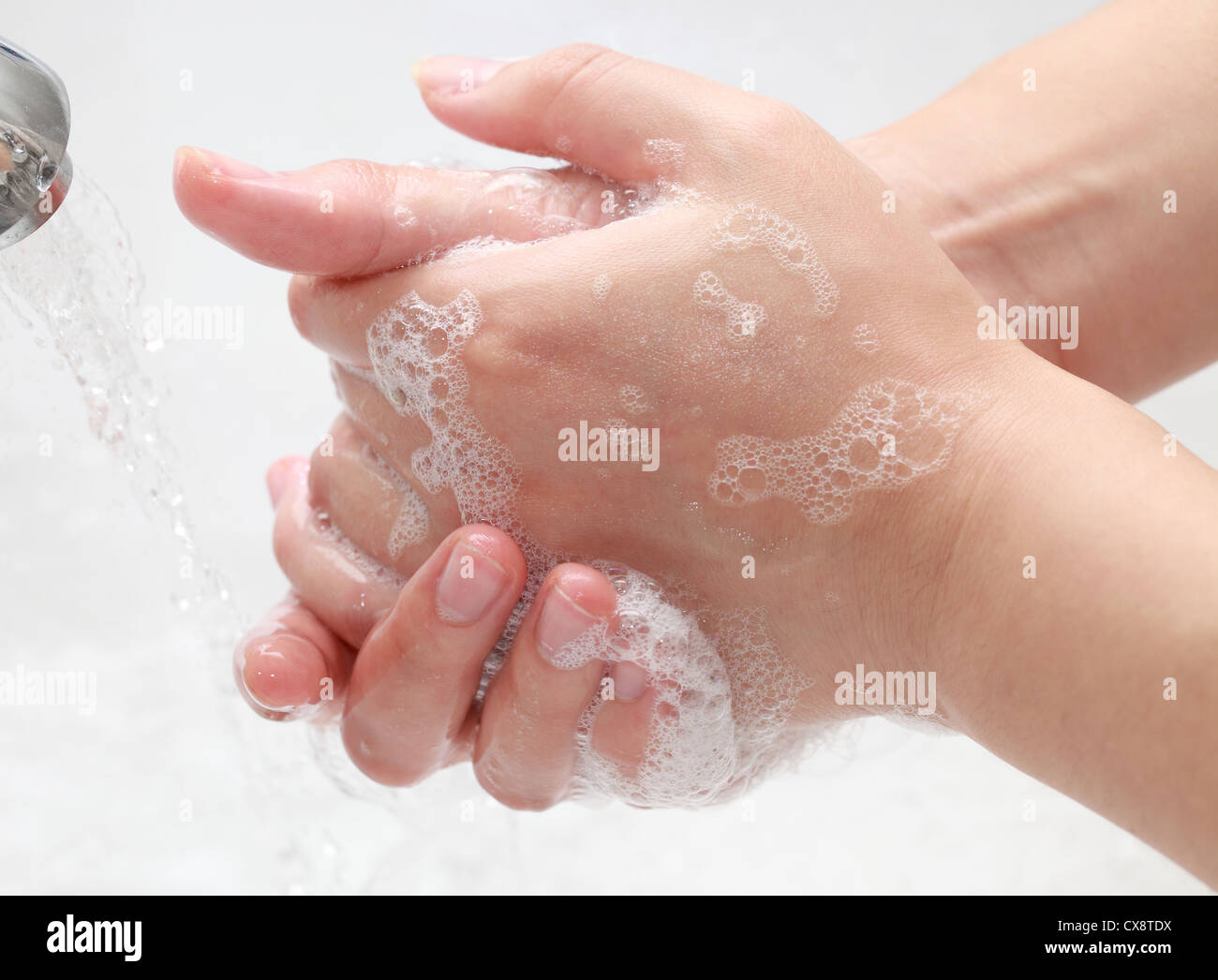 Handwashing hi-res stock photography and images - Alamy