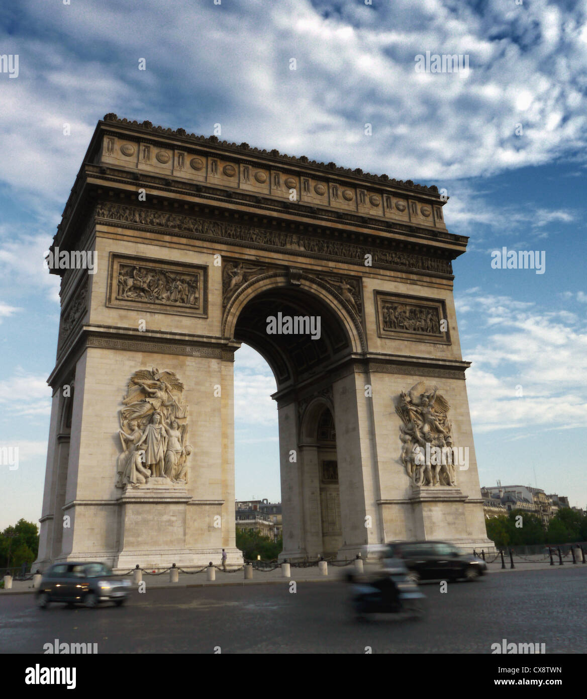 Arc paris france architecture hi-res stock photography and images - Alamy