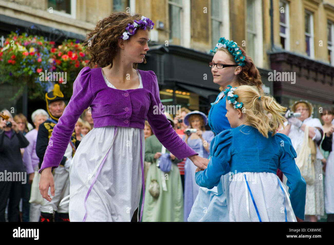 Regency style women hi-res stock photography and images - Alamy