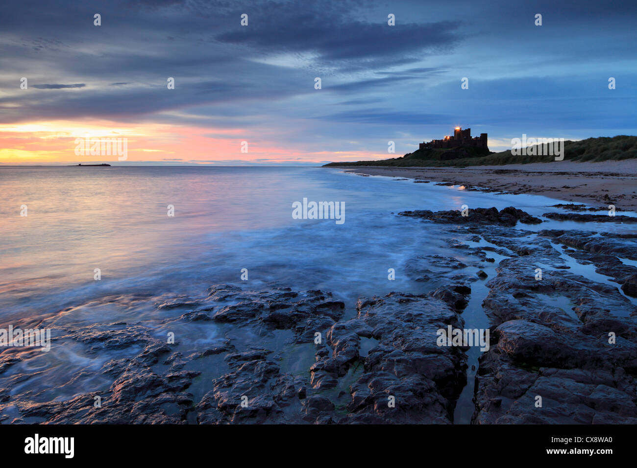 Sunrise over the castle hi-res stock photography and images - Alamy