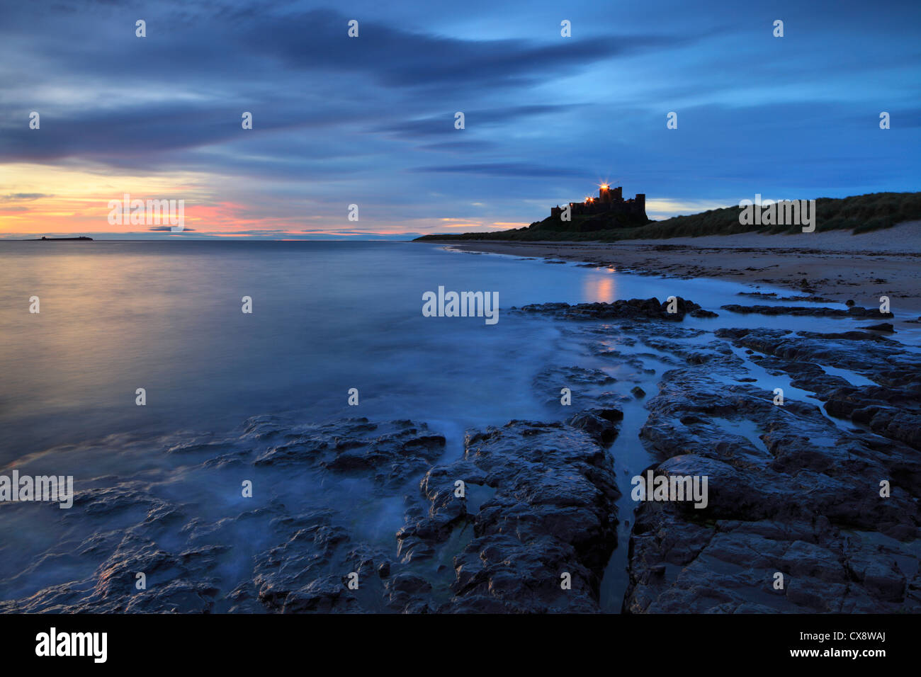 Sunrise over the castle hi-res stock photography and images - Alamy