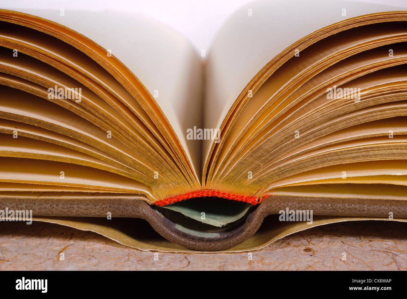 Ancient book opened hi-res stock photography and images - Alamy