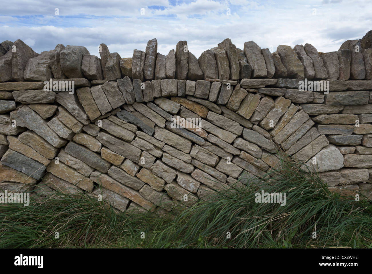 Dry Stone Wall Stock Photo - Alamy
