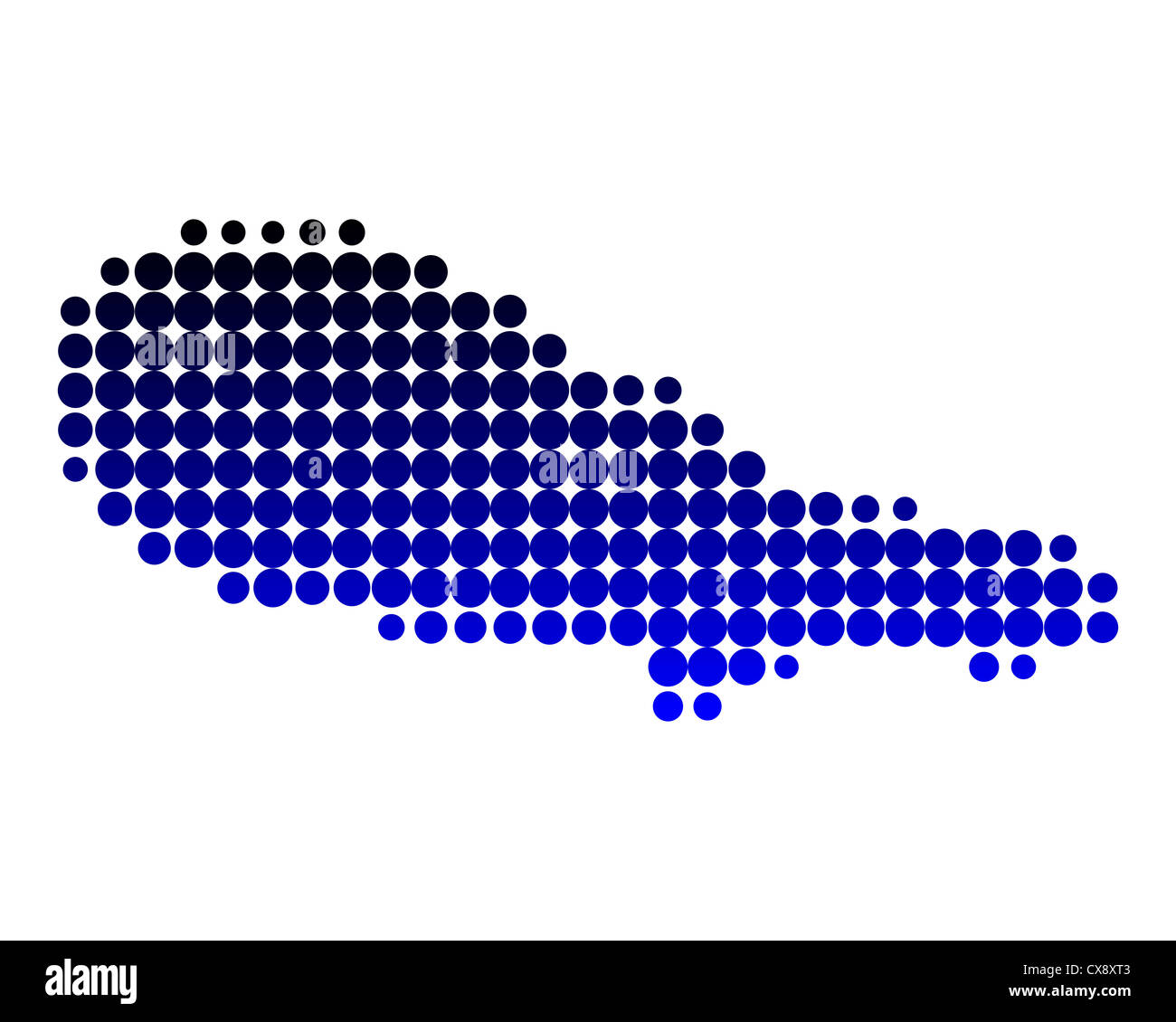 Map of Pico Stock Photo - Alamy