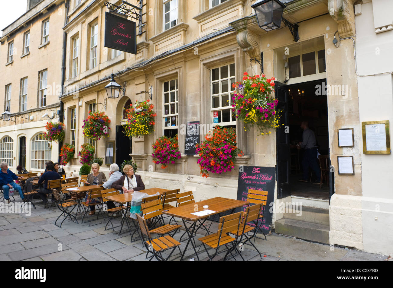 Exterior of The Garrick's Head pub in Bath Somerset England UK Stock ...