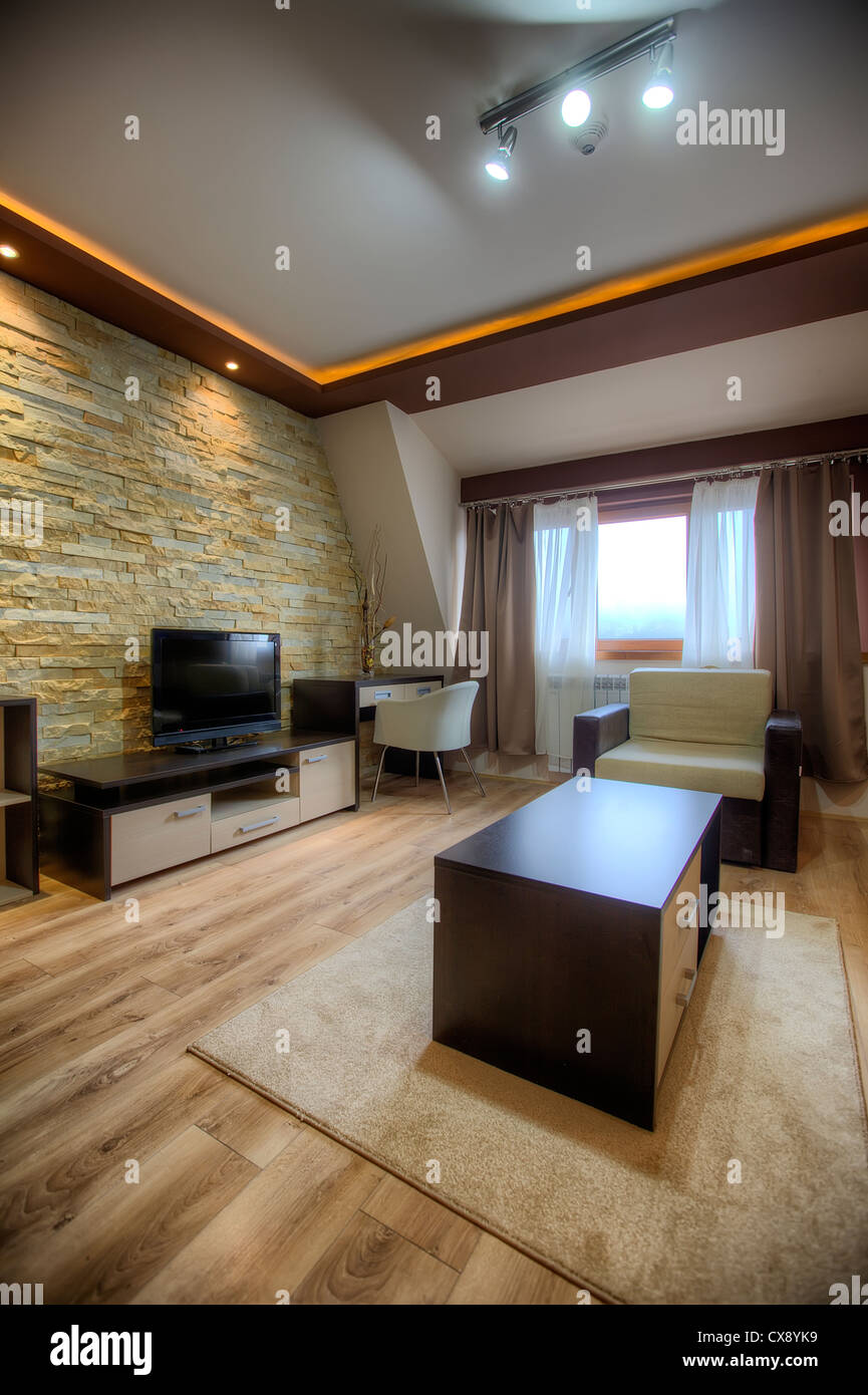 Interior of the modern room Stock Photo - Alamy