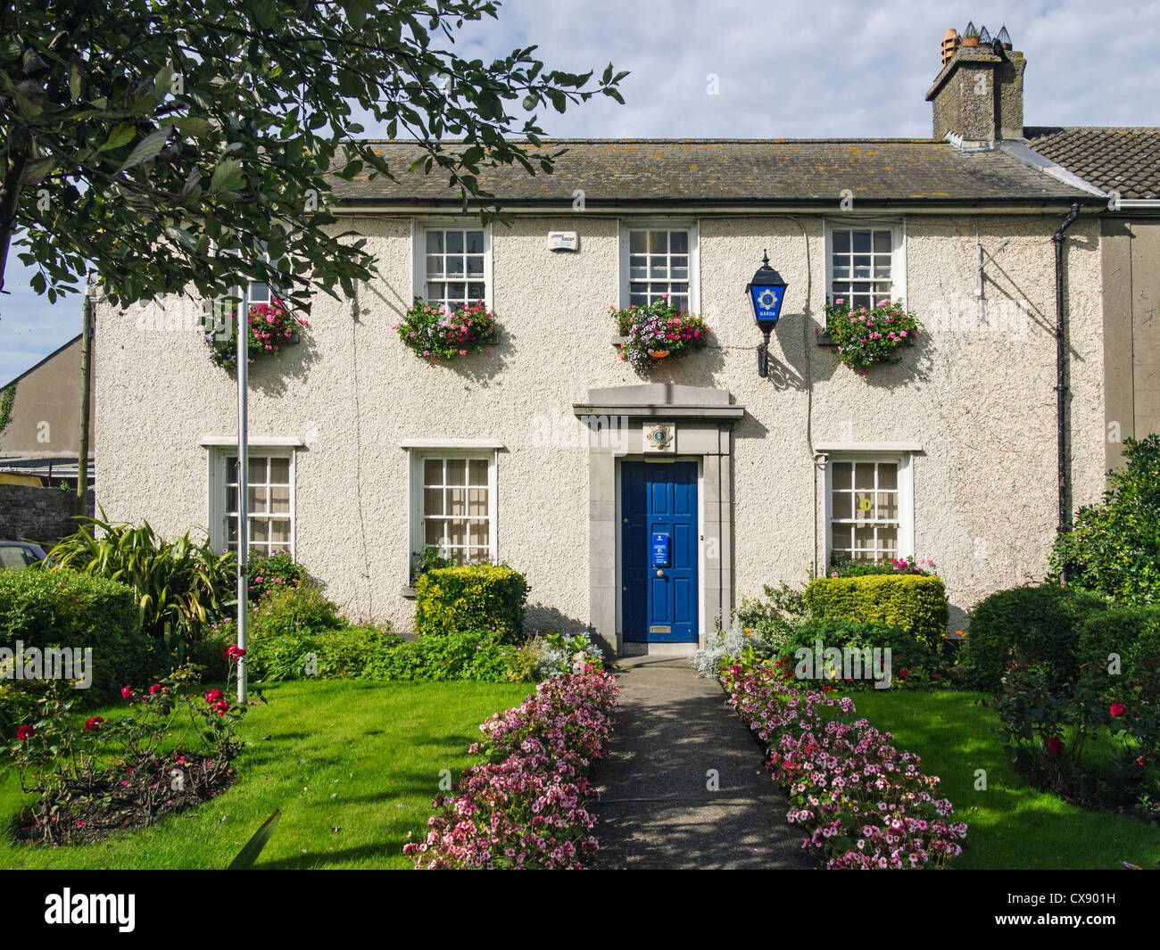 The Garda (police) station in the seaside town of Skerries, north ...