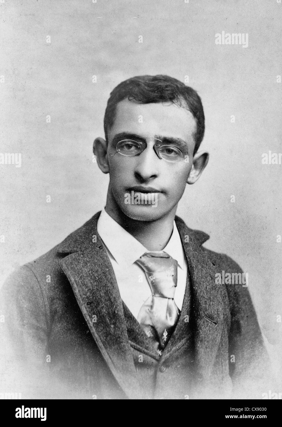 Alexander Berkman, head-and-shoulders portrait, facing front, circa ...