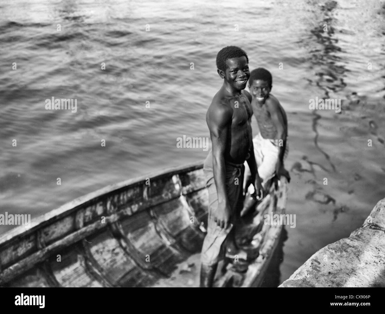African Negro Boy