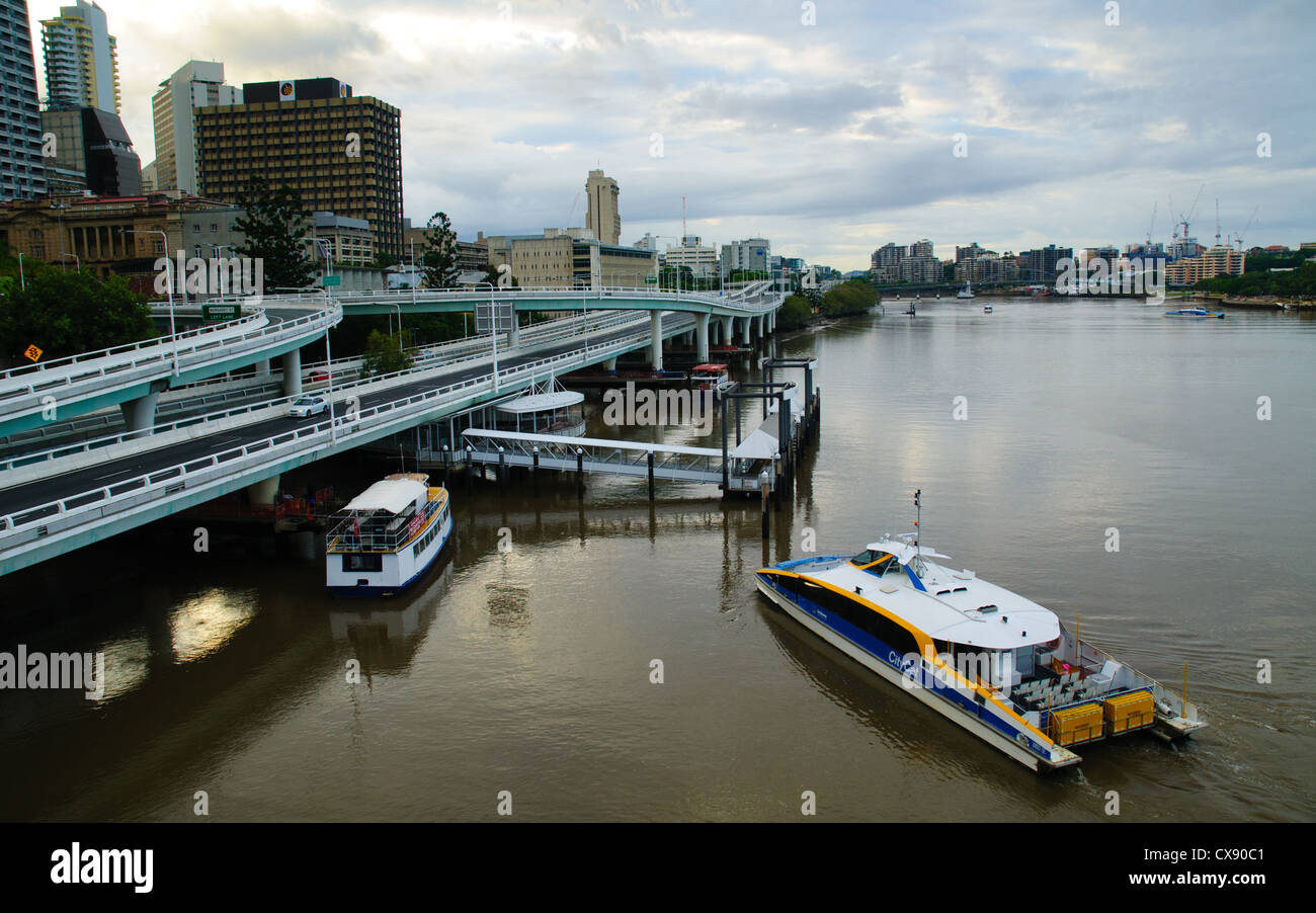 Brisbane ferry terminal hi-res stock photography and images - Alamy