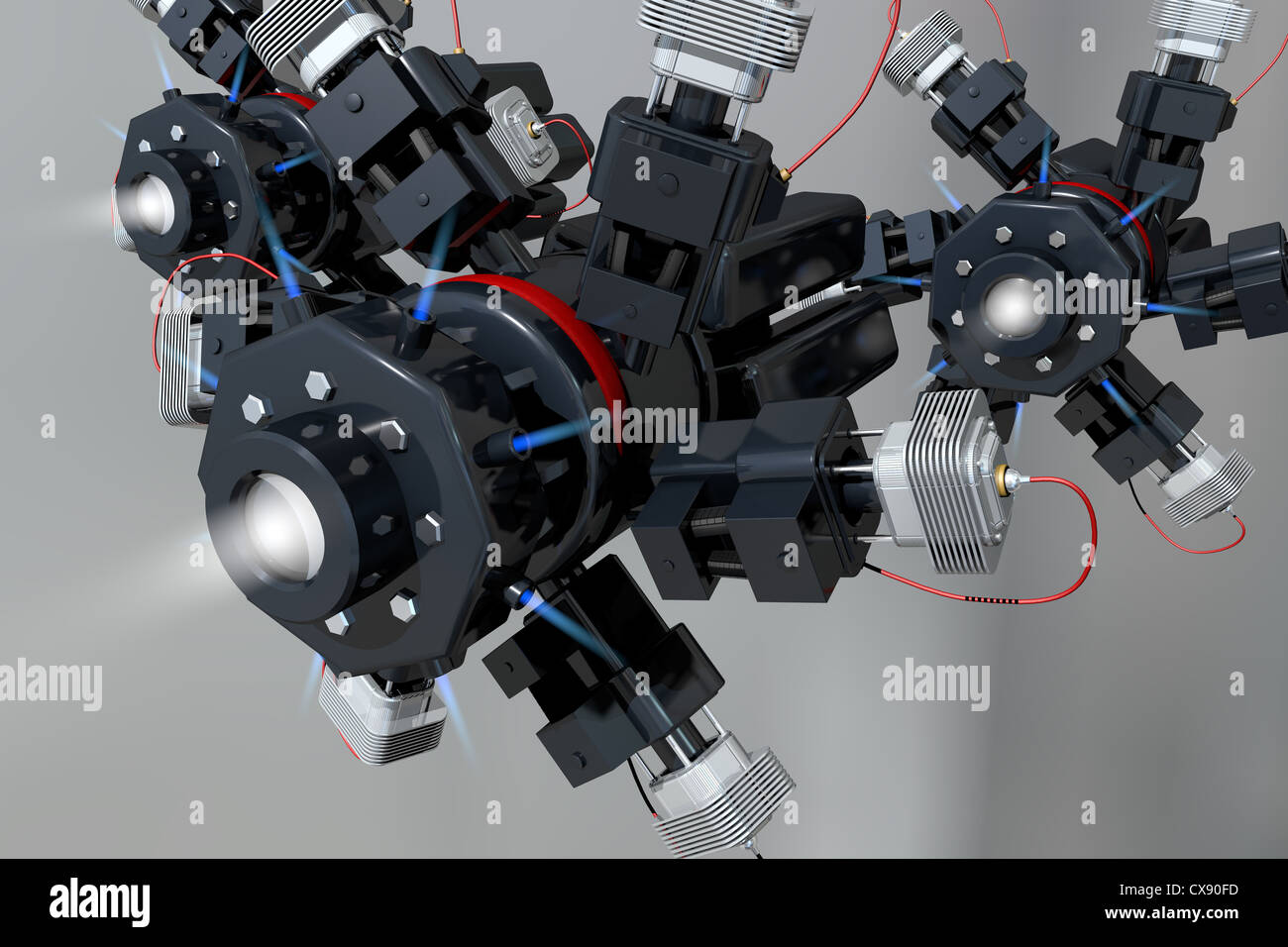 Modern drive - the future of machines Stock Photo - Alamy