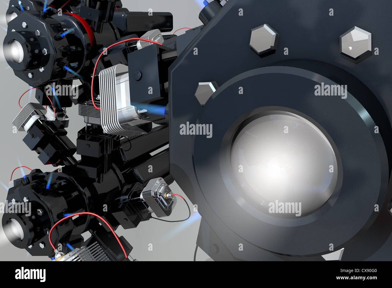 Modern drive - the future of machines Stock Photo - Alamy