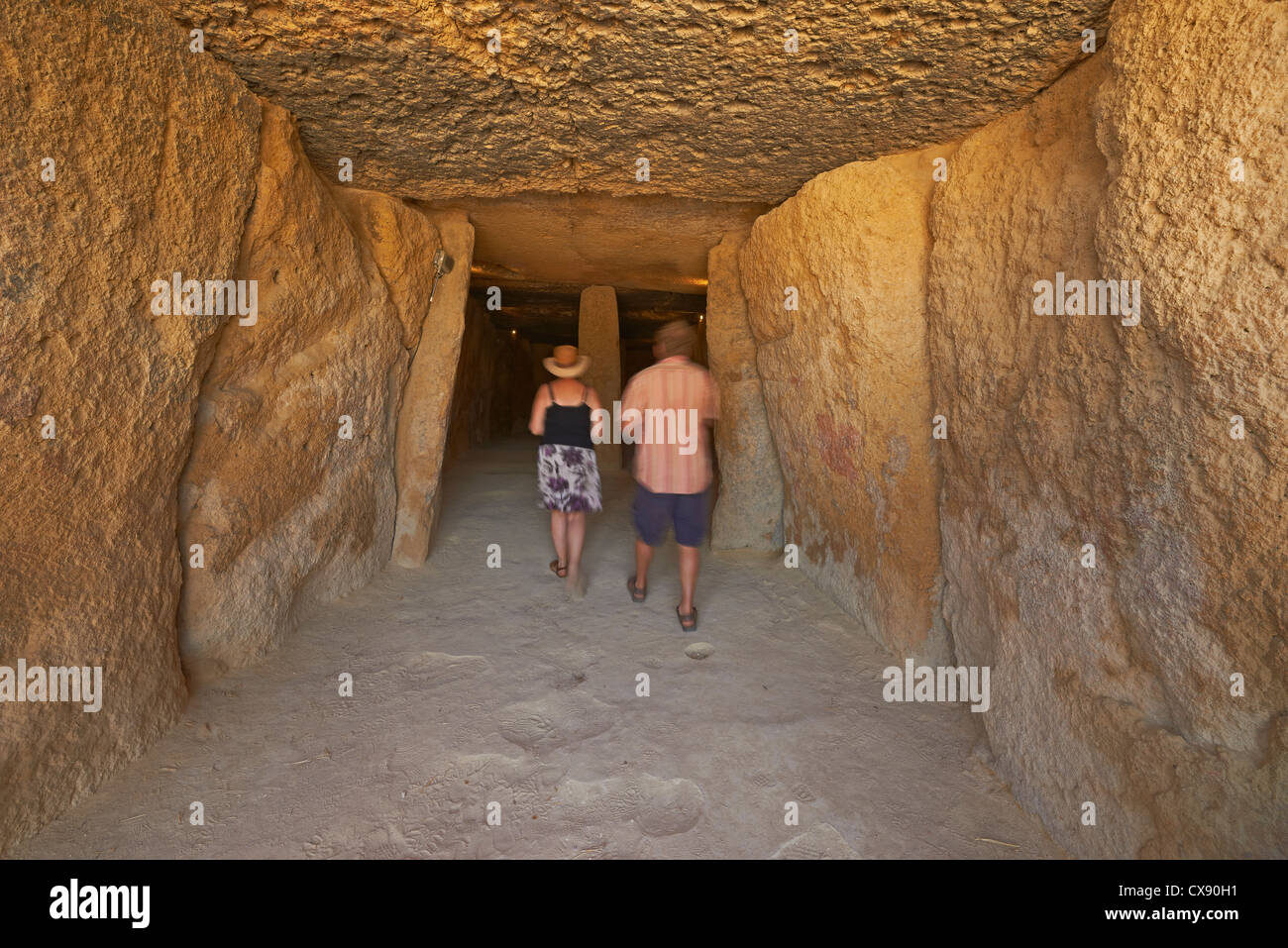 Dolmen of Menga, Menga Megalithic Dolmen, Antequera, Málaga province ...