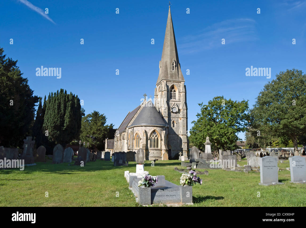 st george's church, hanworth, middlesex, england, largely designed by ...