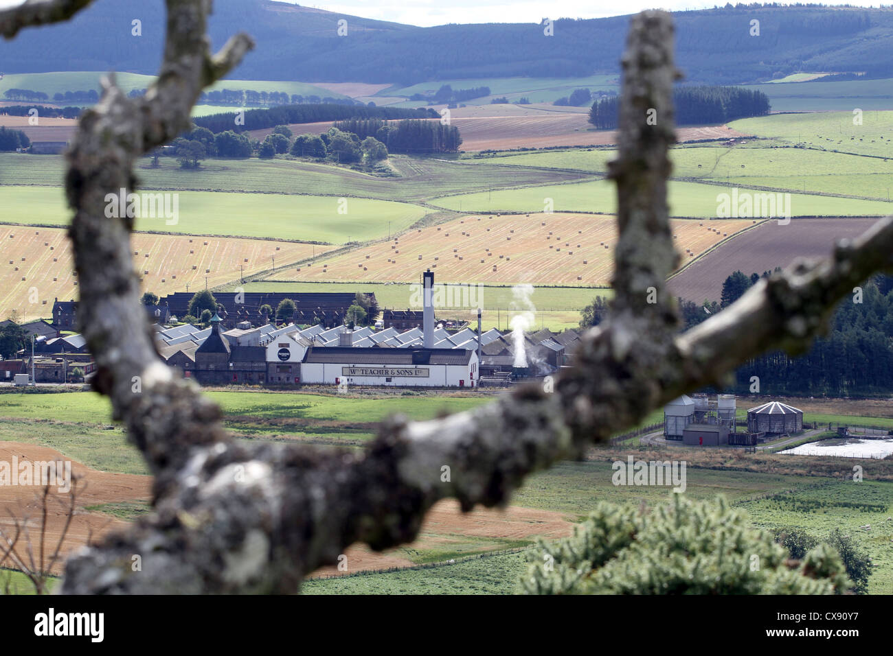 Ardmore Distillery Kennethmont Scotland Stock Photo - Alamy