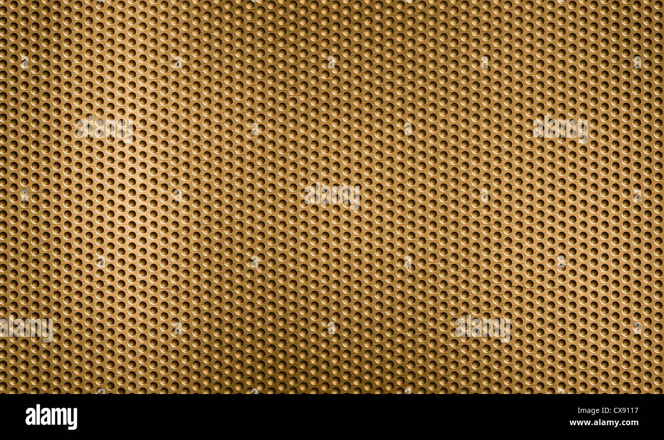 golden metal grid or grate background Stock Photo - Alamy