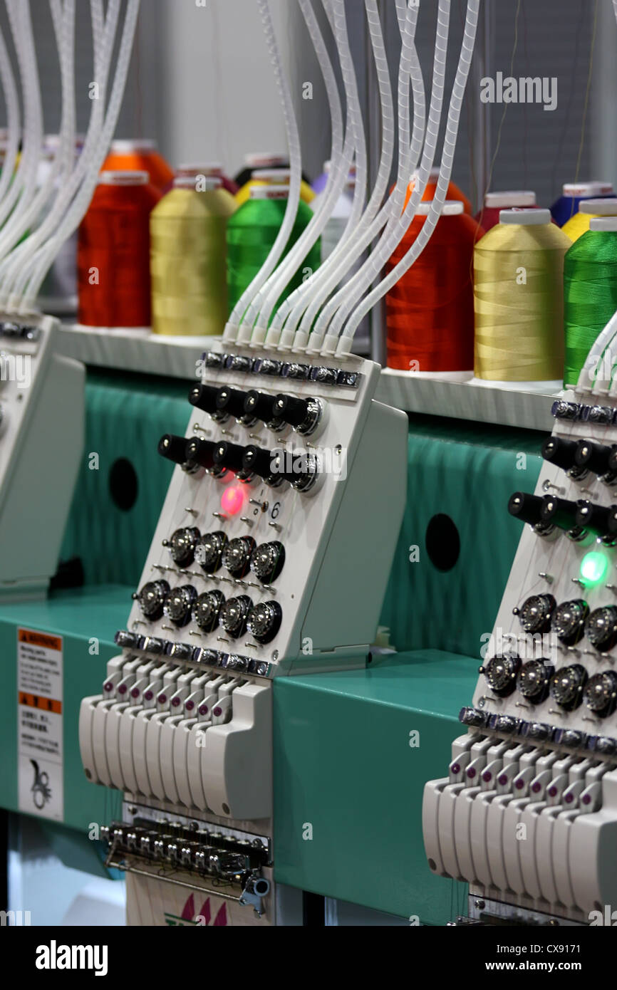 Embroidery machine hi-res stock photography and images - Alamy