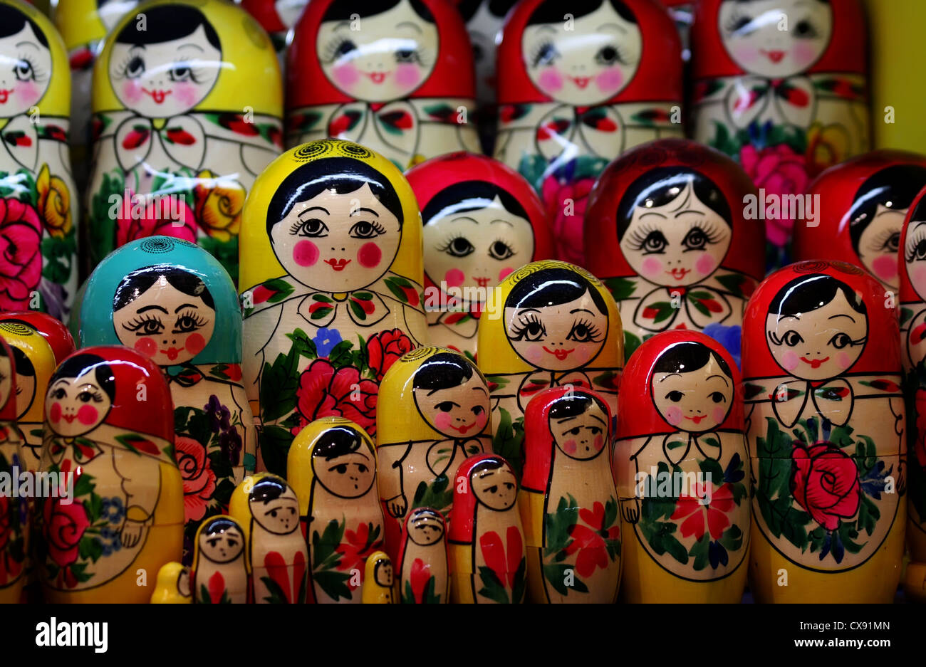 Matryoshka babushka doll hi-res stock photography and images - Alamy