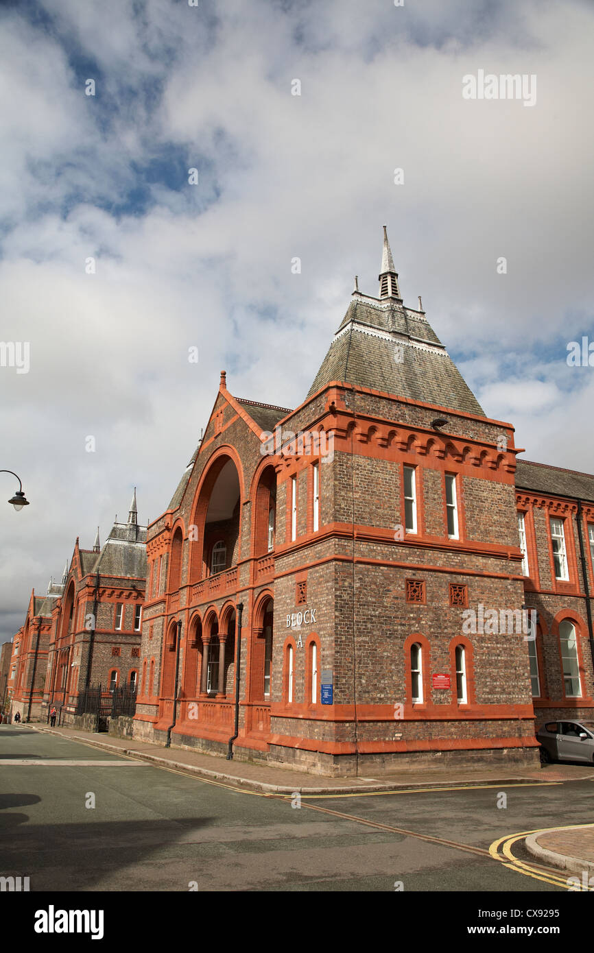 Waterhouse Buildings is part of University of Liverpool UK Stock Photo ...