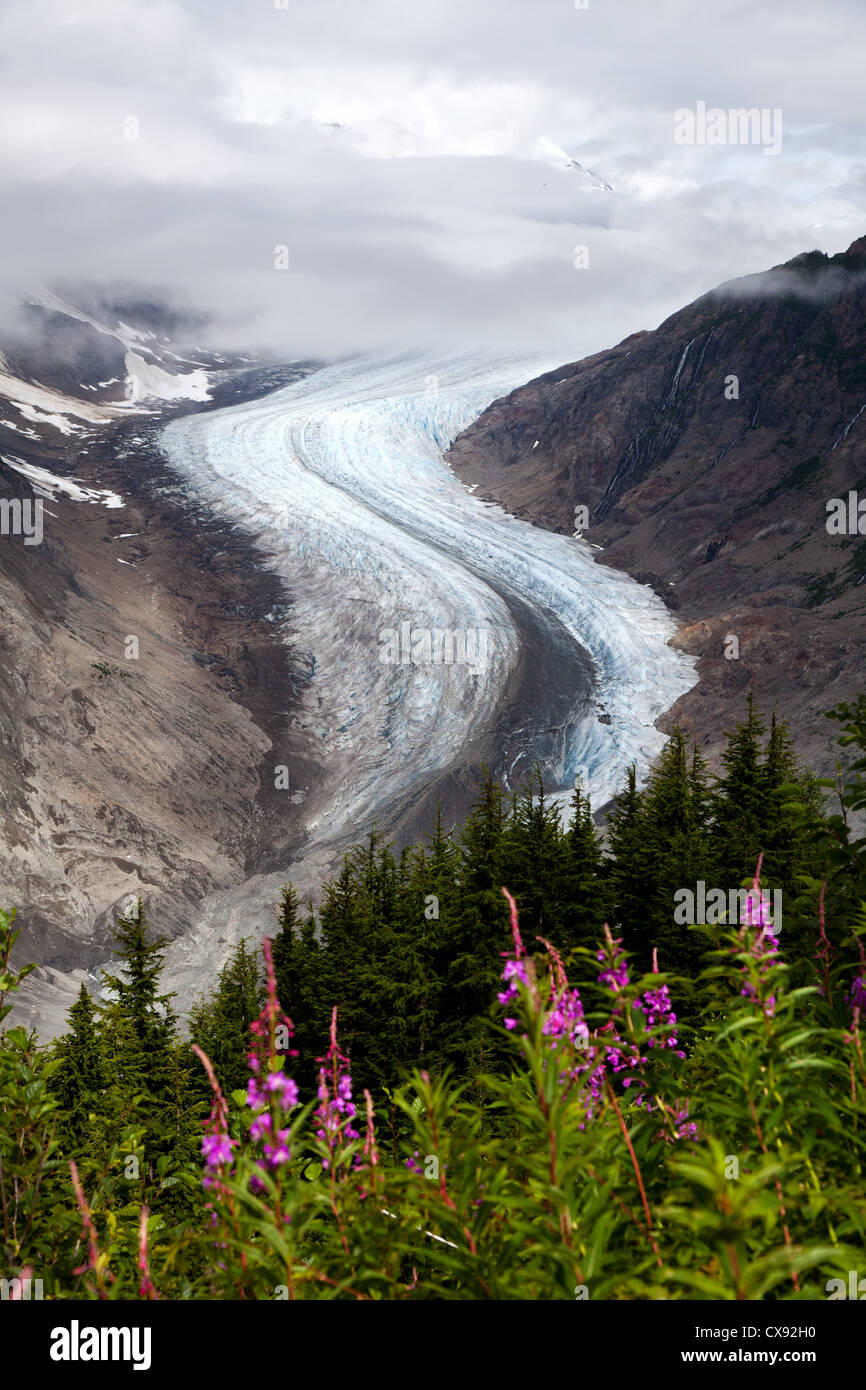 Salmon Glacier at Hyder Alaska Stock Photo - Alamy