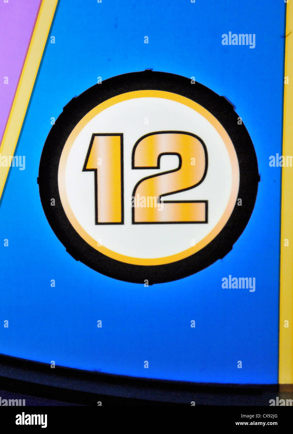 Classic seaside entertainment arcade image Stock Photo - Alamy