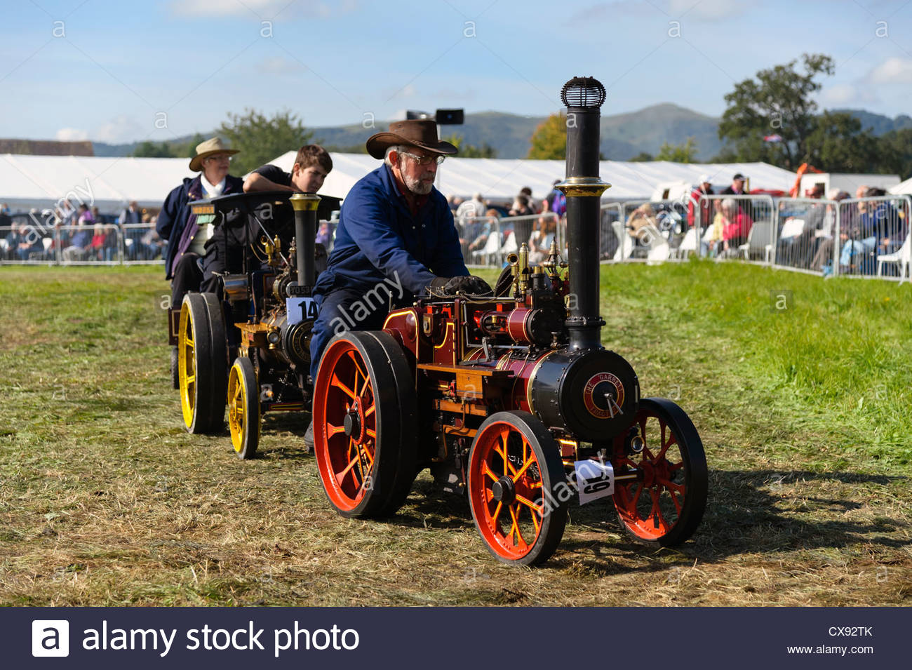 Miniature Steam Traction Engines Stock Photos & Miniature Steam ...