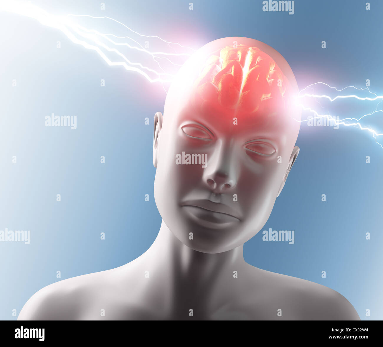 Lightning head hi-res stock photography and images - Alamy