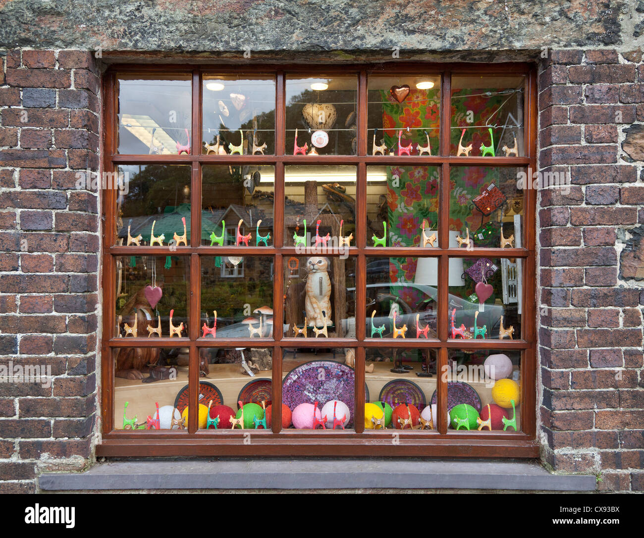 fancy goods shop window Stock Photo - Alamy