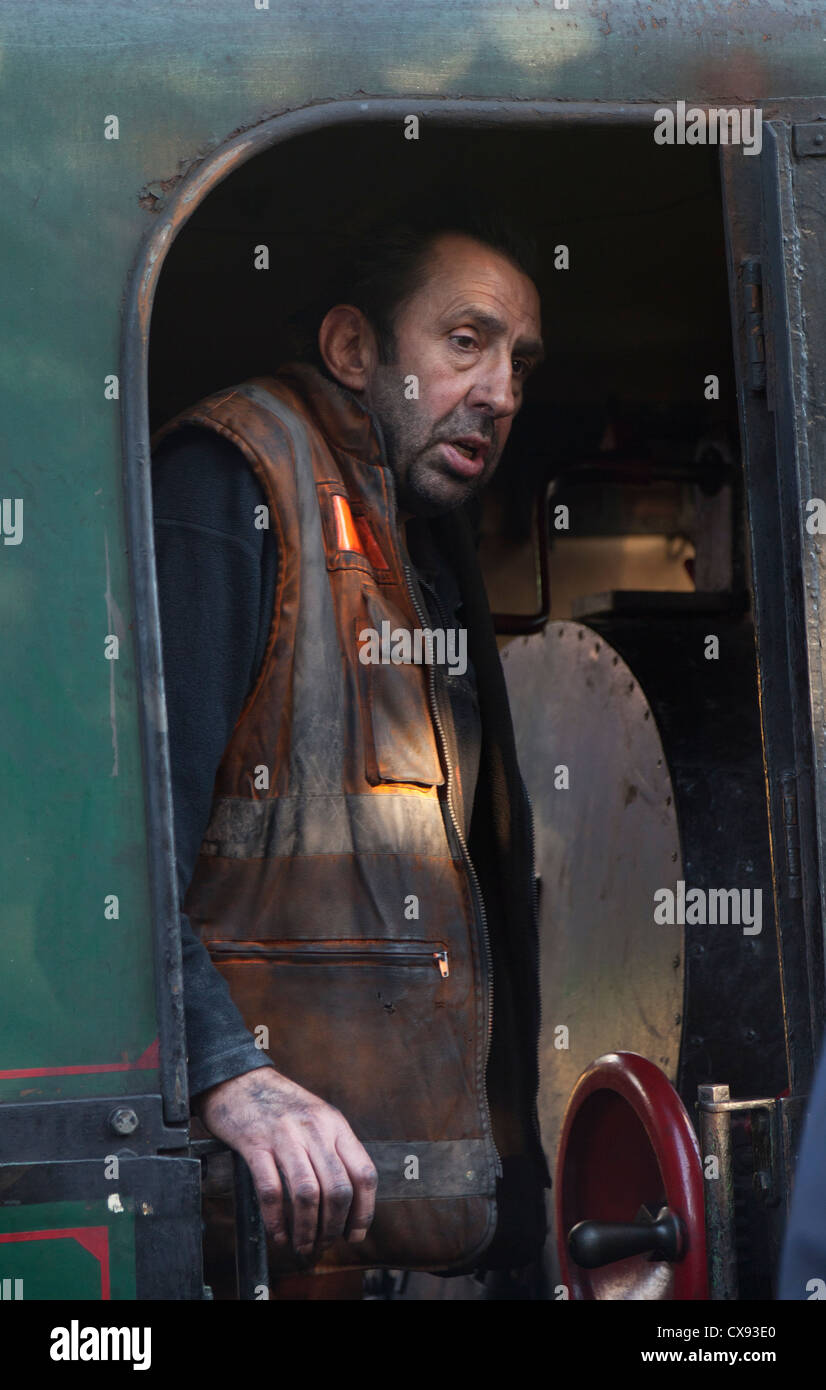 Train driver hi-res stock photography and images - Alamy