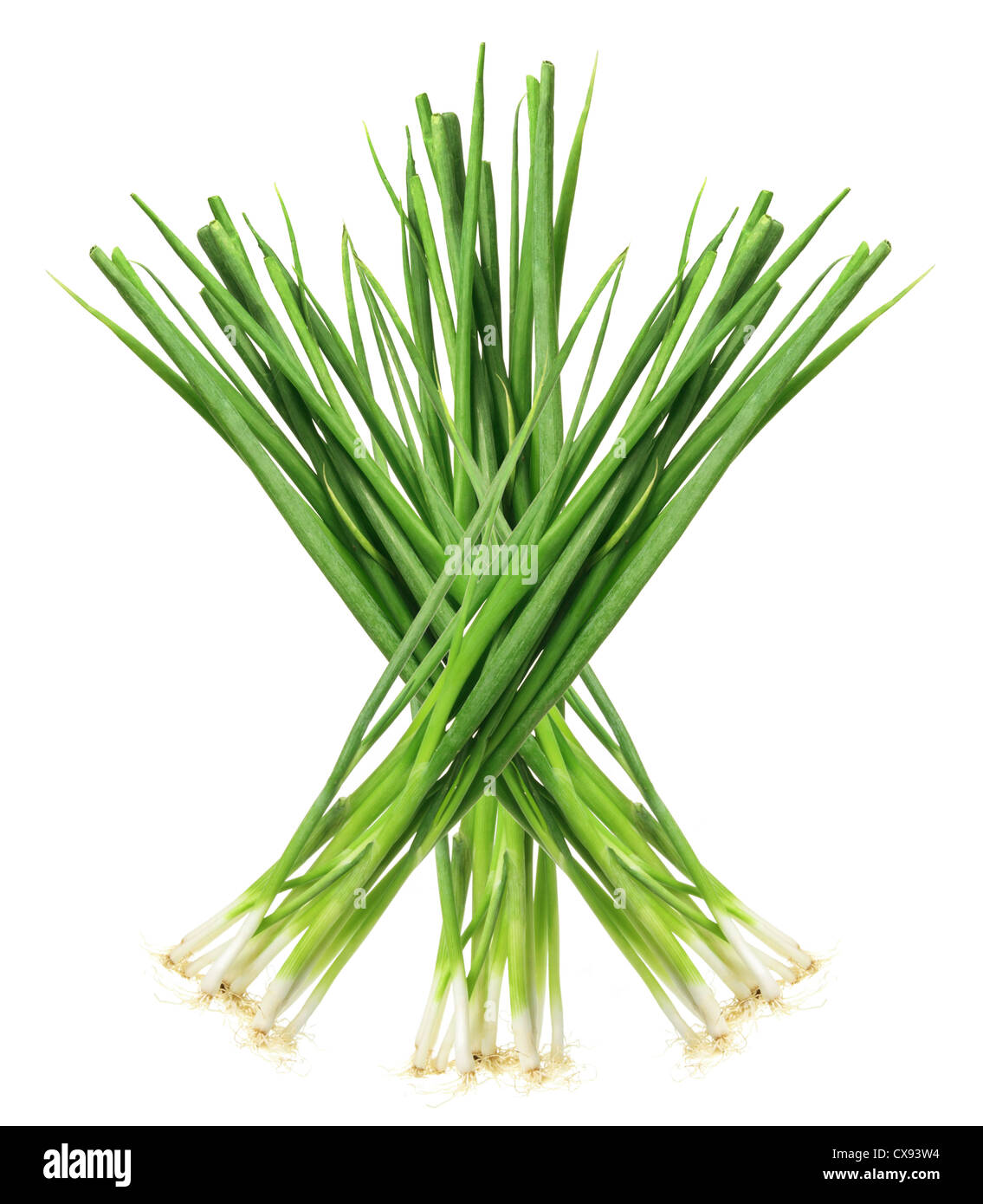 Shallots and scallions Cut Out Stock Images & Pictures - Alamy