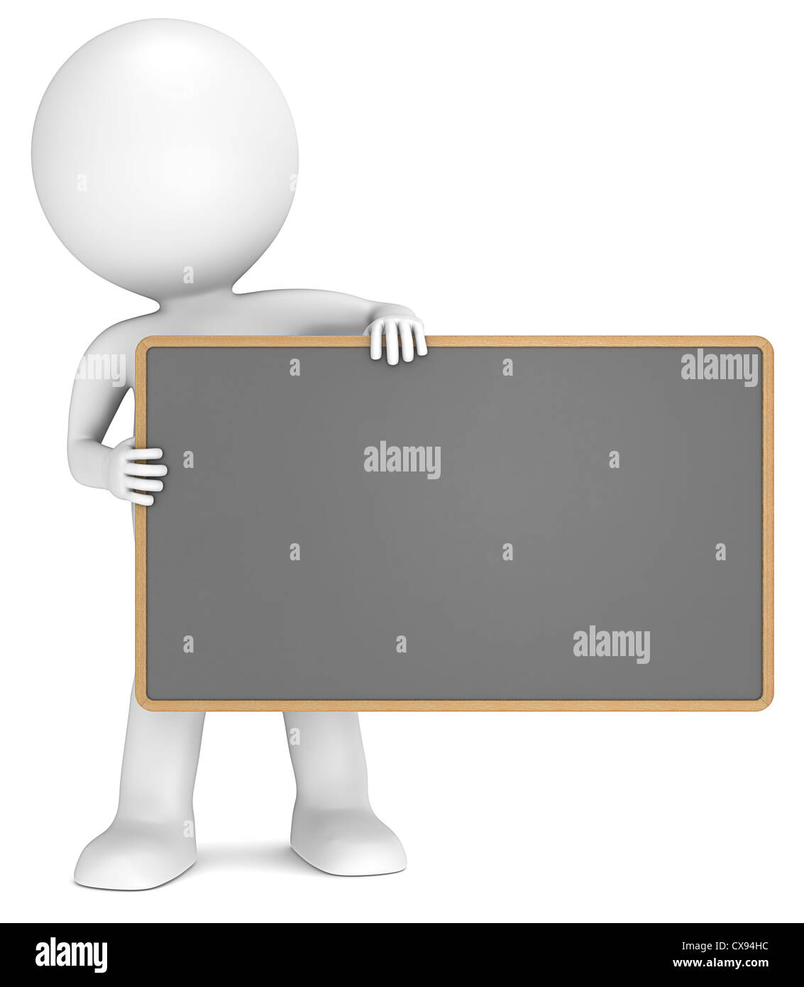 3d little human character info hi-res stock photography and images - Alamy