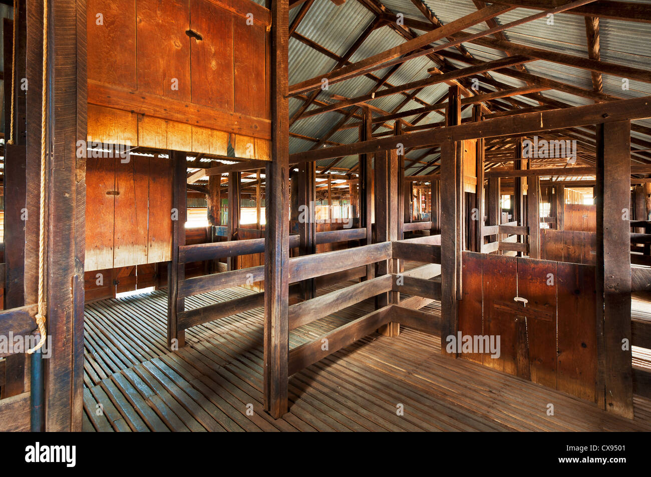 Typical wool shed hi-res stock photography and images - Alamy