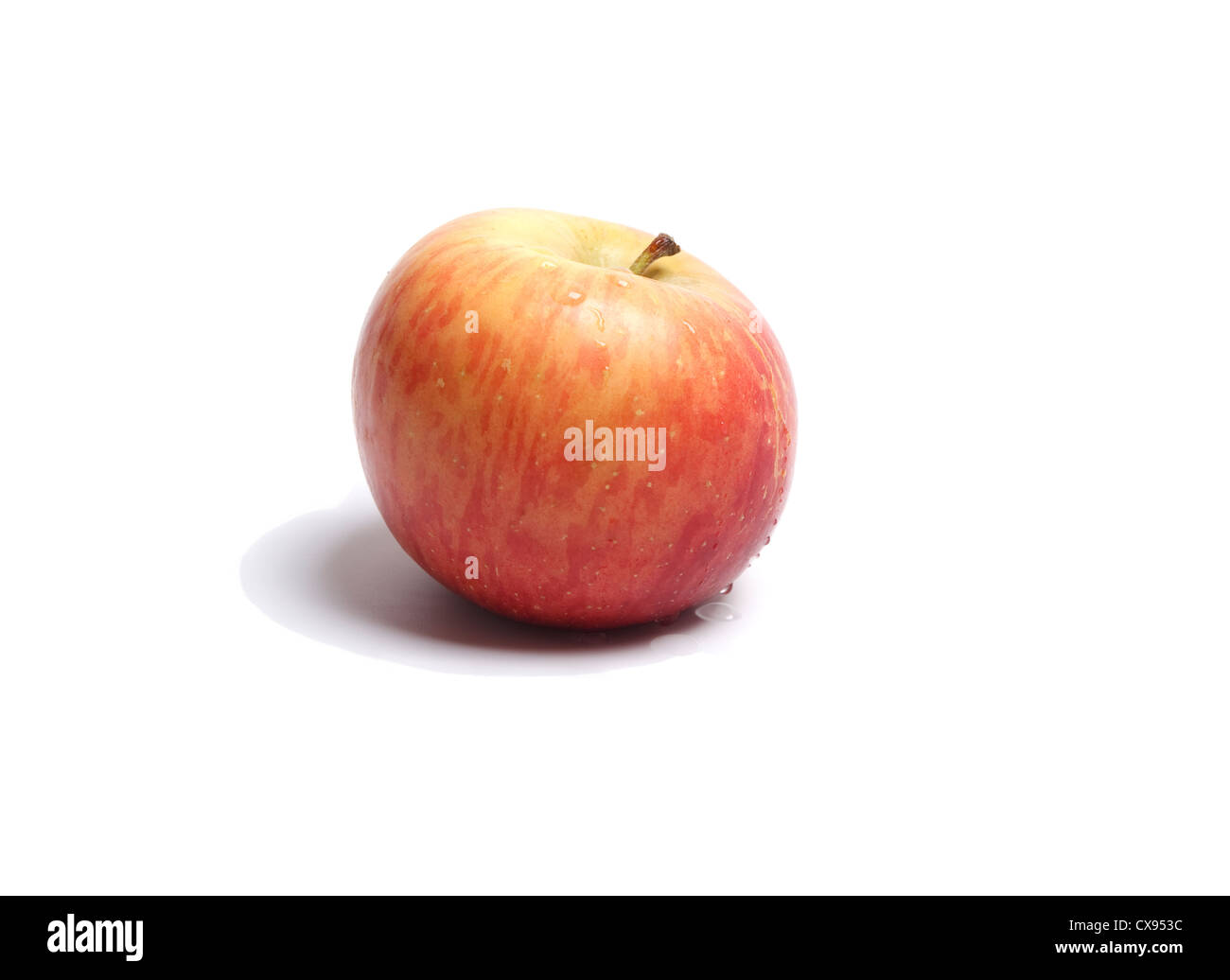 Ripe apple water drops Cut Out Stock Images & Pictures - Alamy