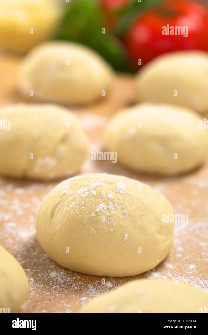 Pizza dough balls hi-res stock photography and images - Alamy