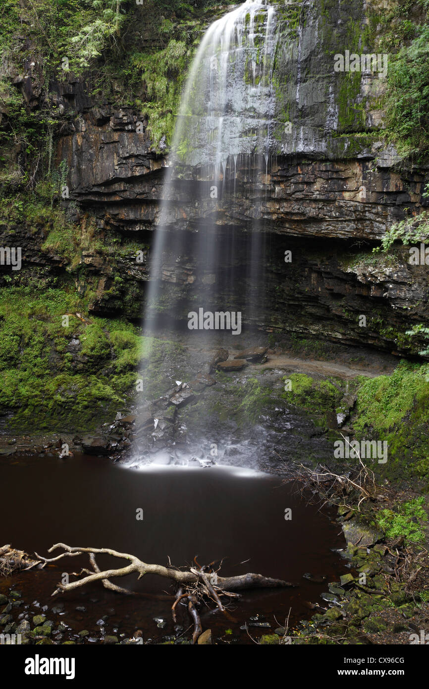 [Henrhyd Falls], "Brecon Beacons", Wales, UK Stock Photo - Alamy