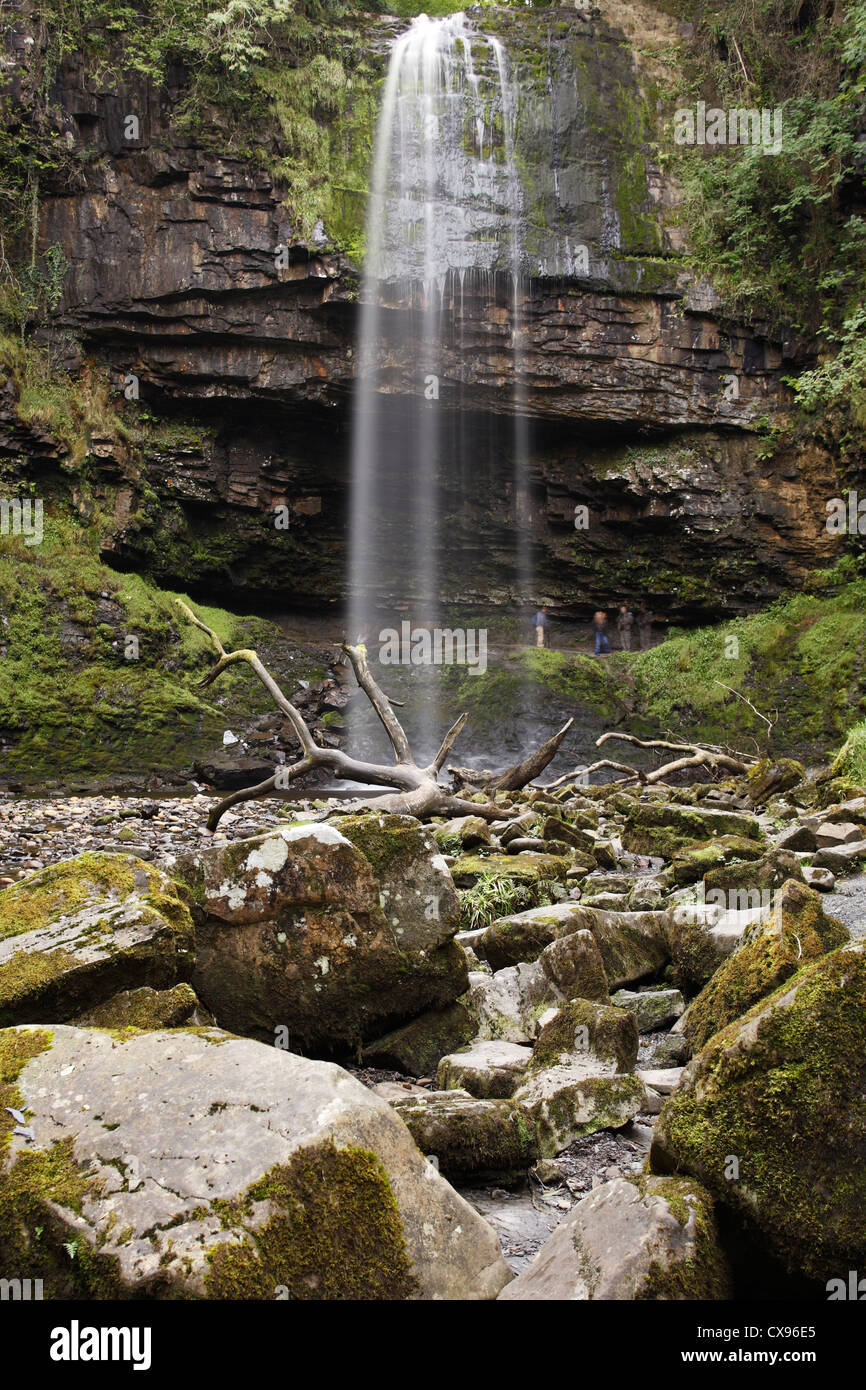 Henrhyd falls beacons national park hi-res stock photography and images ...
