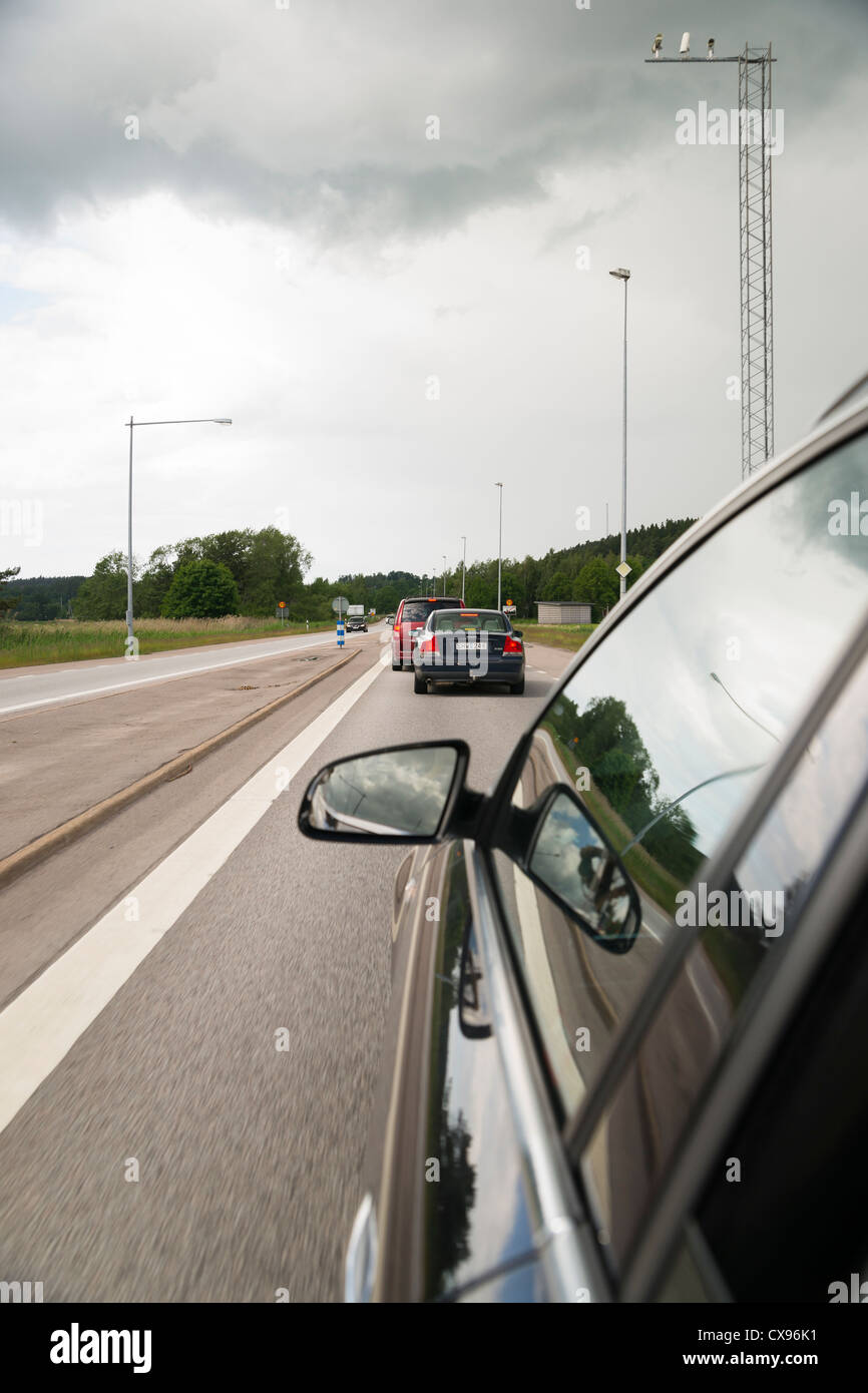 Car park queue hi-res stock photography and images - Alamy