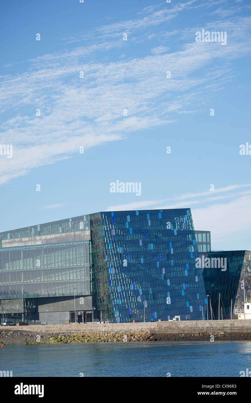 Modern building in Reykjavik Stock Photo - Alamy