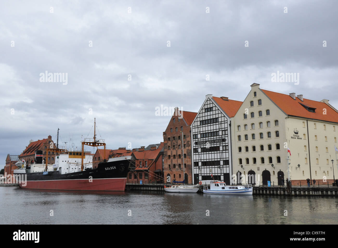 Ship - museum "Sołdek" in Gdańsk Stock Photo - Alamy