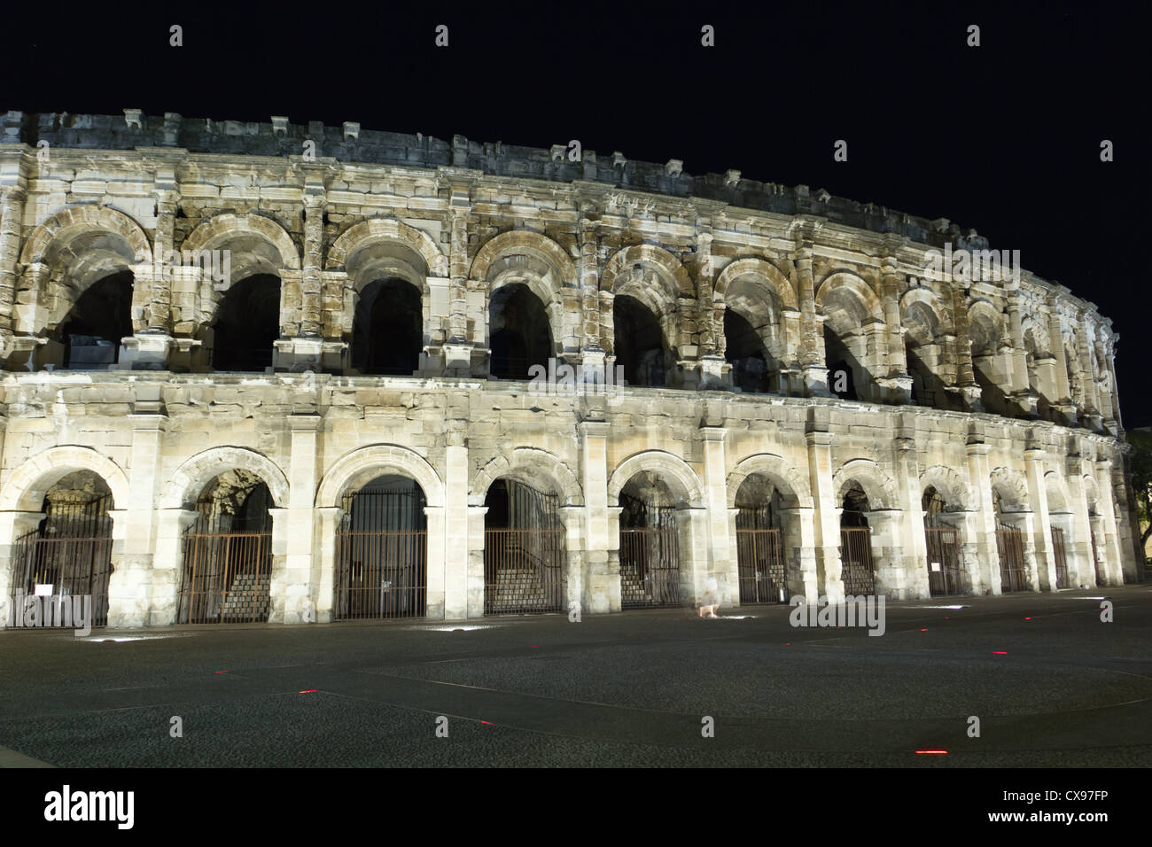 Nimes arena roman amphitheater hi-res stock photography and images - Alamy