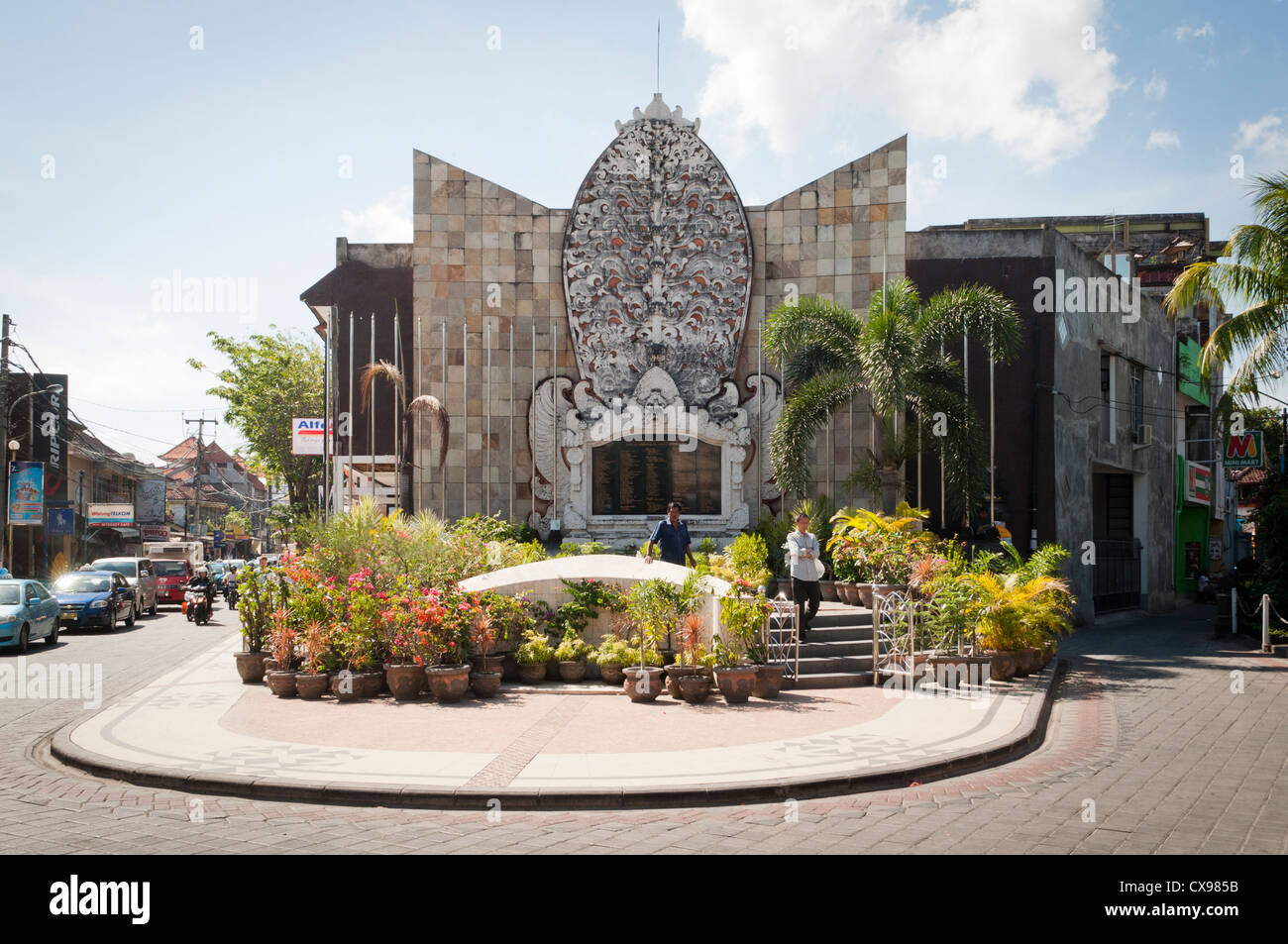 Bali Bombing Memorial, Jalan Legian, Kuta. In memory of the victims of ...