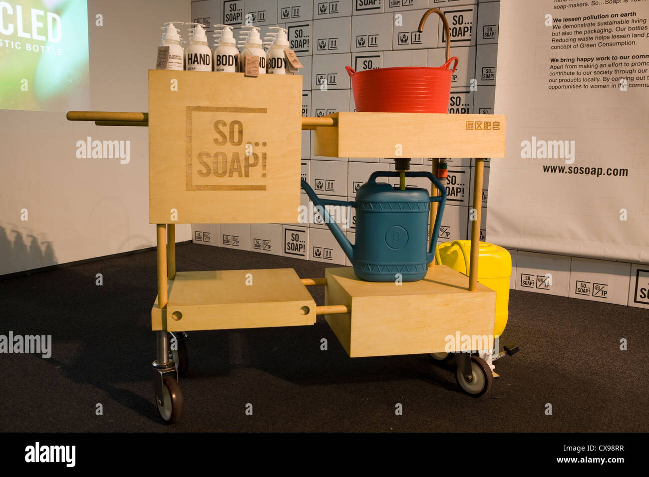 So Soap exhibit at the Liverpool Biennial 2012, shown in the Liverpool ...