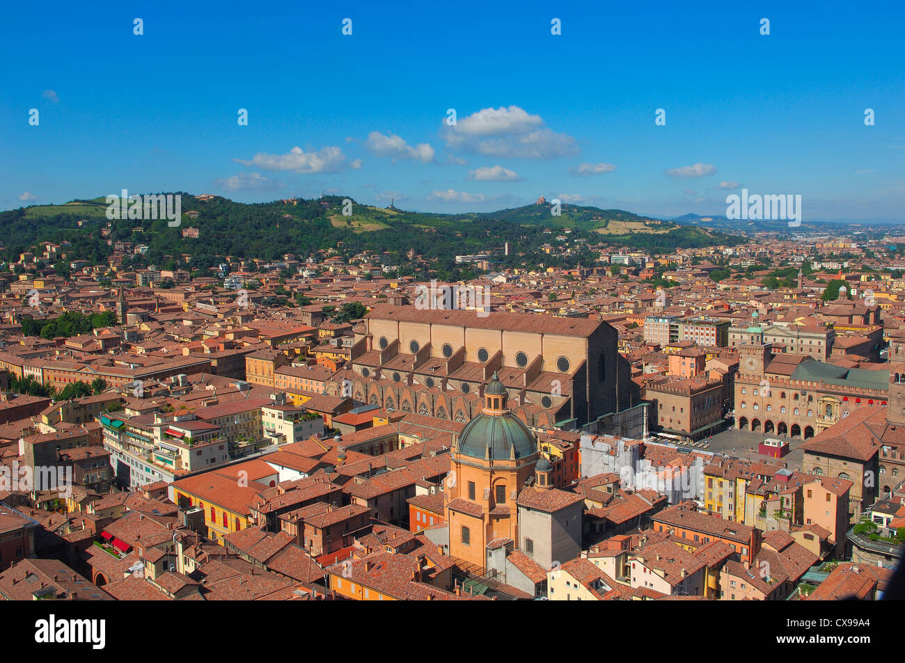 Bologna rooftop view hi-res stock photography and images - Alamy