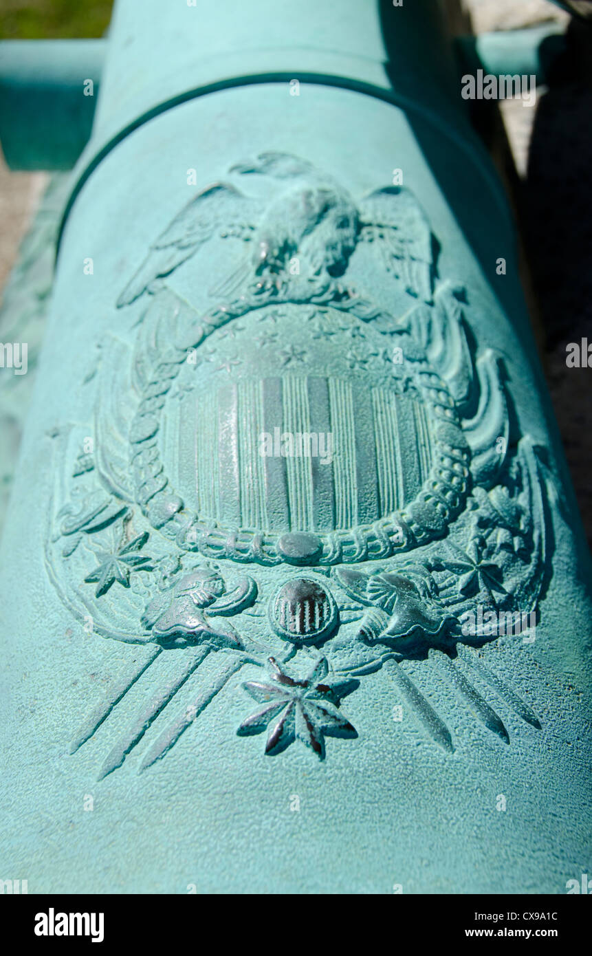 New York, West Point US Military Academy, Trophy Point. Battle Monument ...