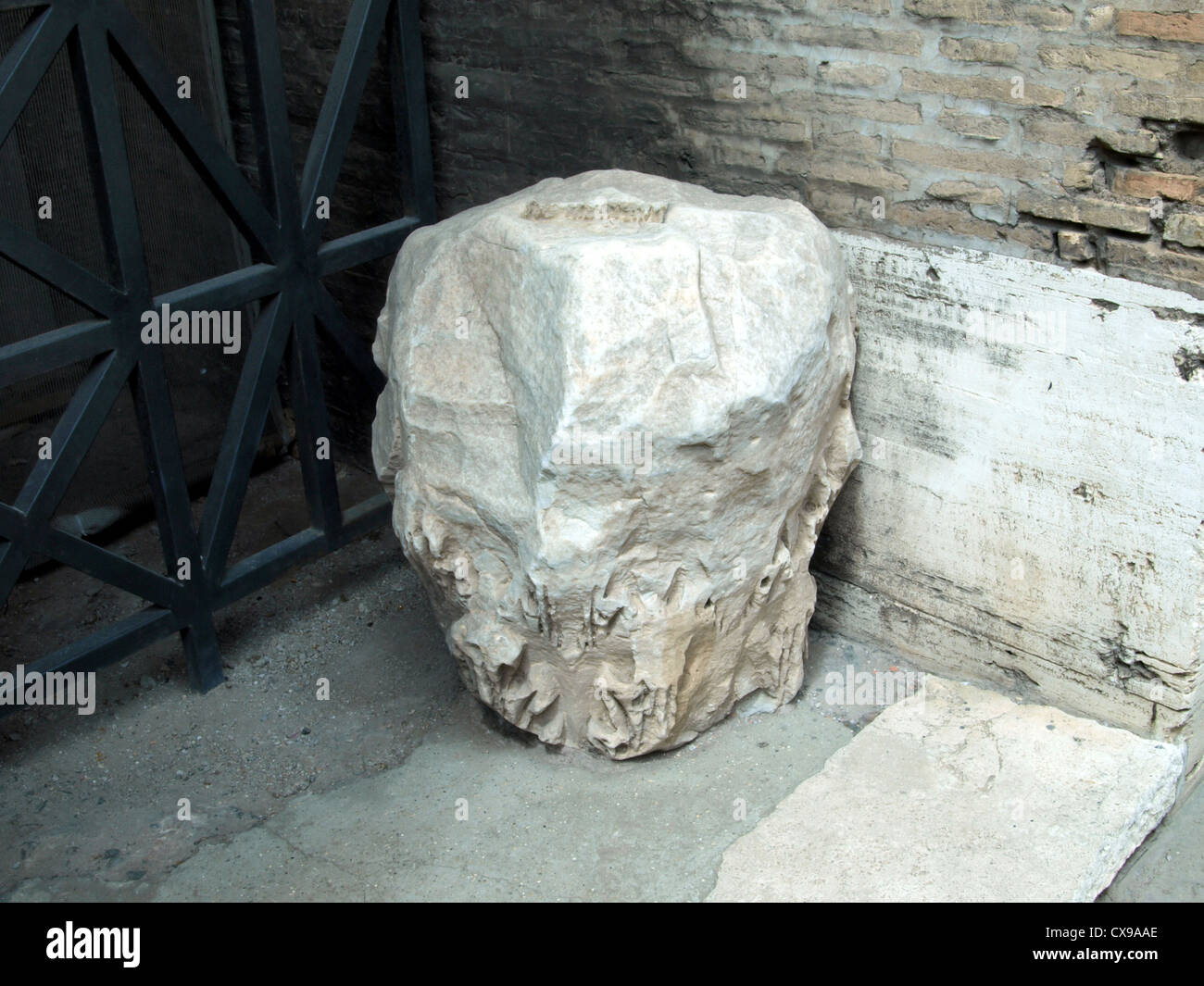 Interior of the Colosseum Stock Photo - Alamy