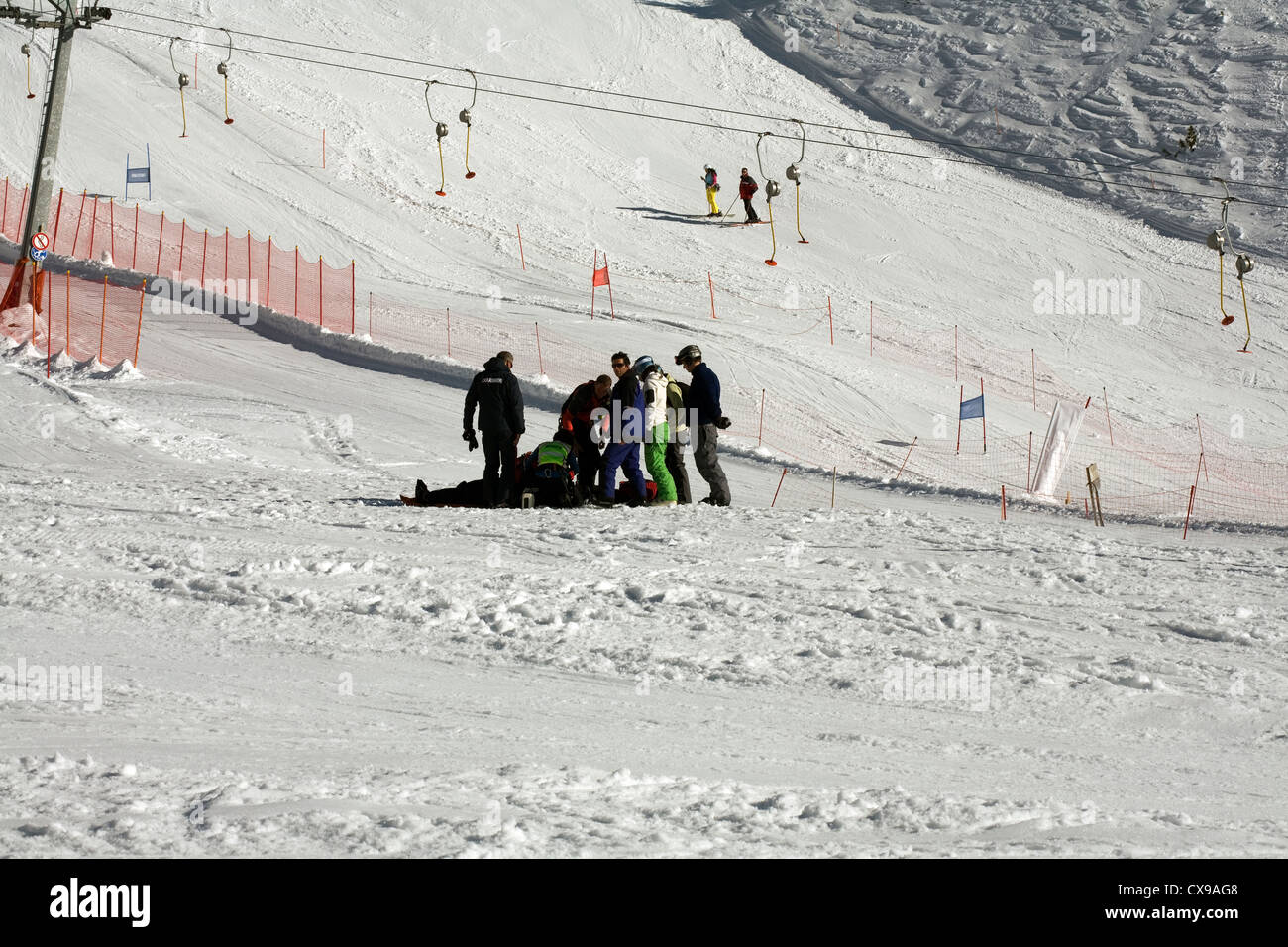 Skiier italy dolomites hi-res stock photography and images - Alamy