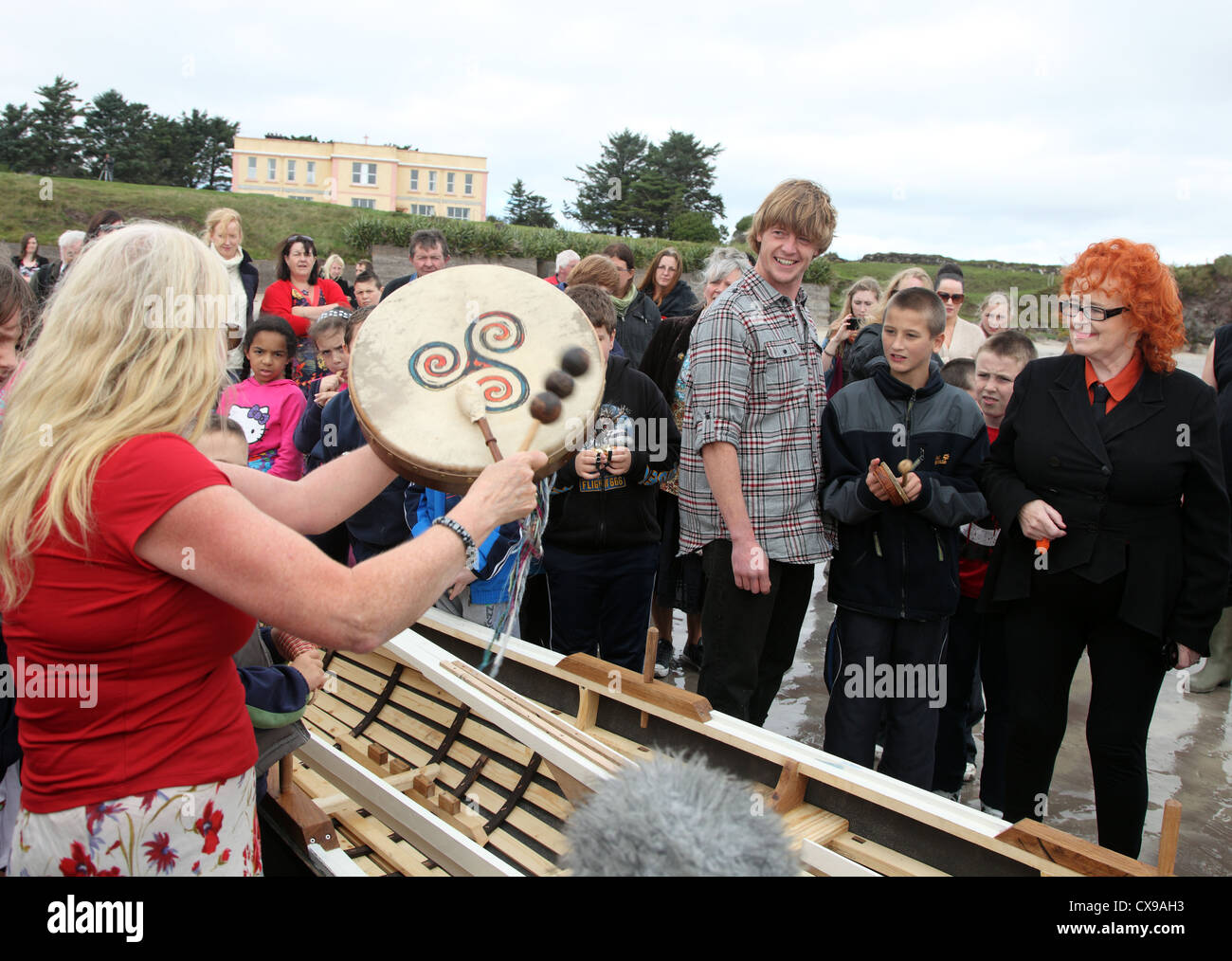 Mark Redden & Noelle Campbell Sharp watching the Blessing of the ...