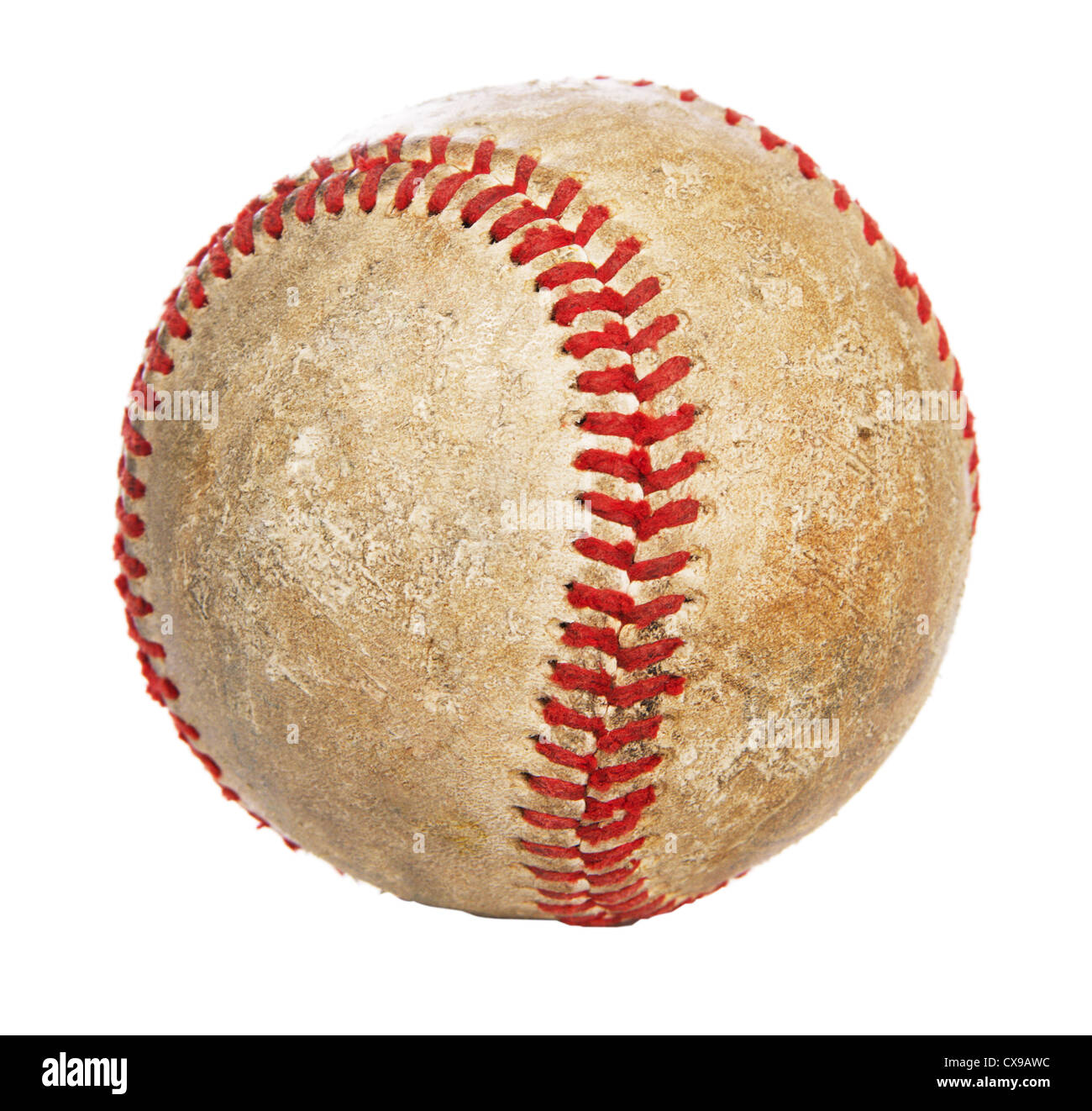 Baseball ball macro shot, isolated on white background Stock Photo - Alamy